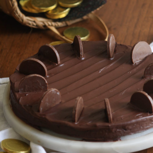 St. Matthew Golden Coin Cake