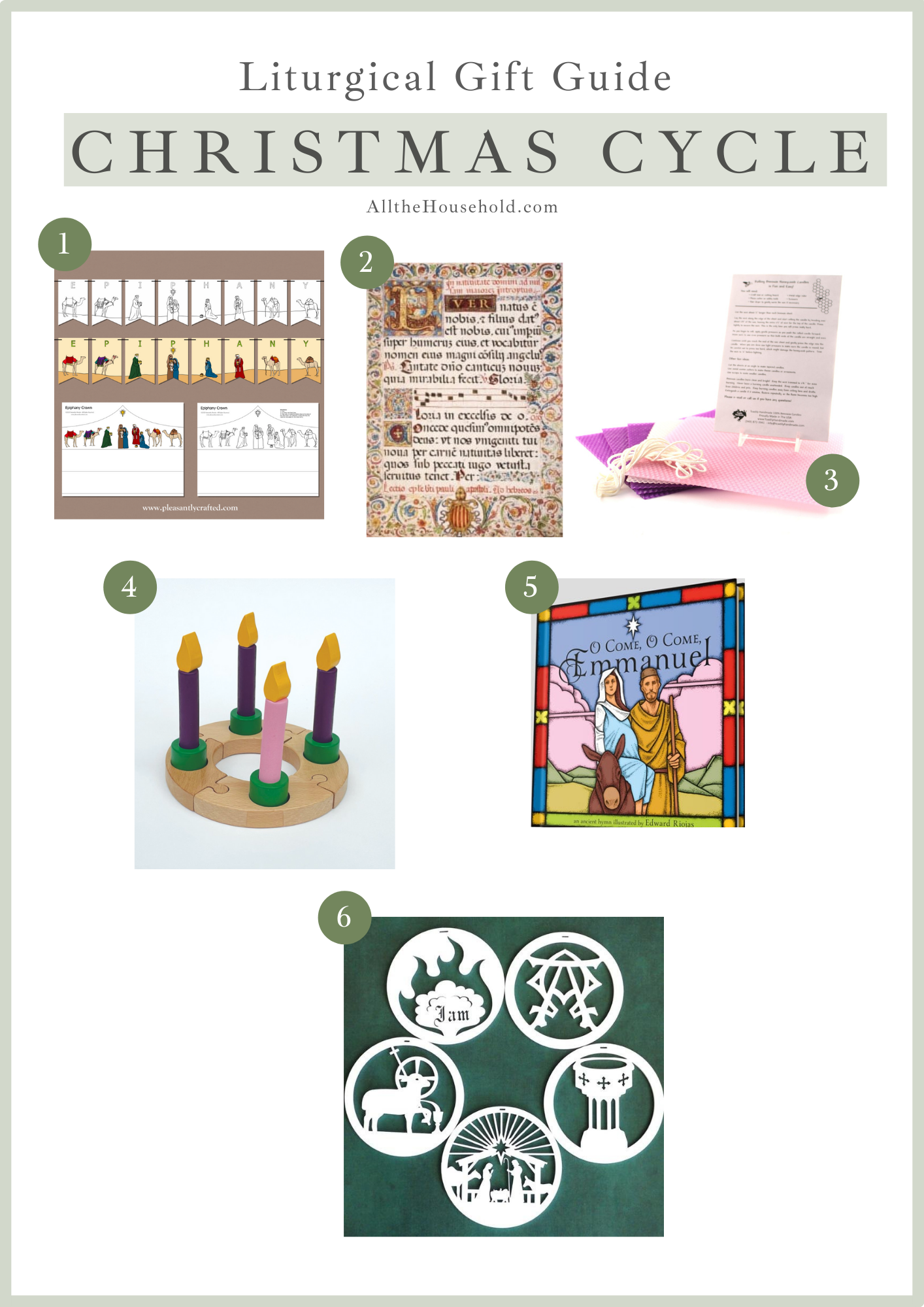 Gift Guide for the Christmas Cycle